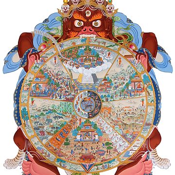 Buddhist Karma Wheel