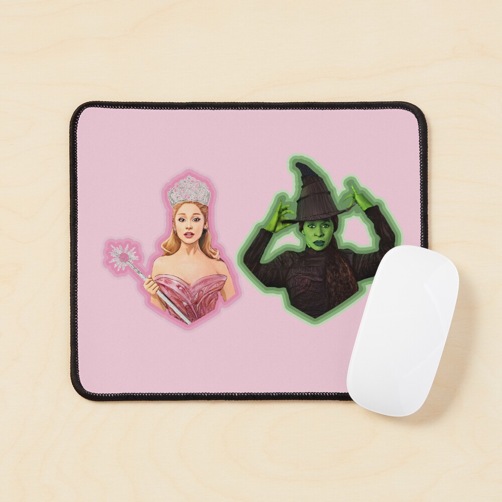 "Wicked Movie Elphaba and Glinda " Sticker for Sale by baranskini ...