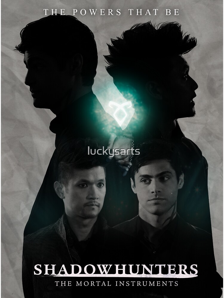 "Shadowhunters - Poster #20" Sticker for Sale by luckysarts | Redbubble