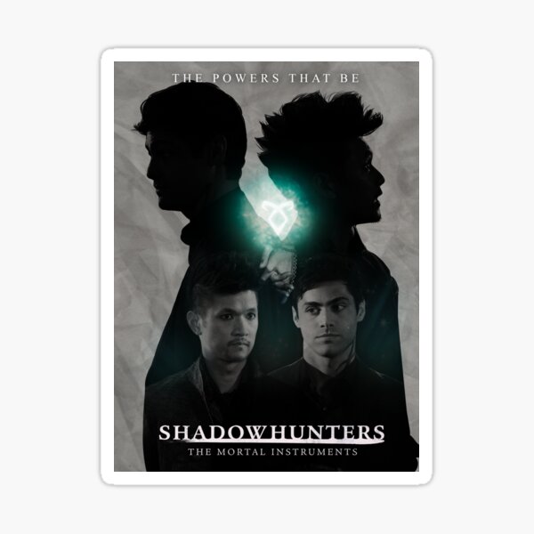 "Shadowhunters - Poster #20" Sticker for Sale by luckysarts | Redbubble