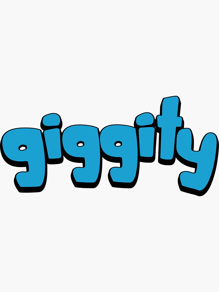 "Giggity" Sticker for Sale by vectorbay | Redbubble