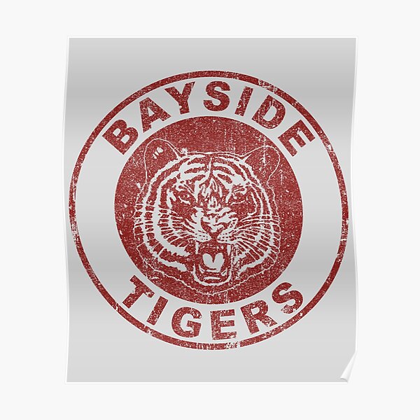 "Bayside High School Tigers" Poster by huckblade | Redbubble
