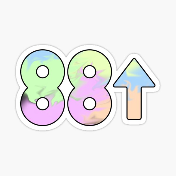 88 Rising Stickers | Redbubble