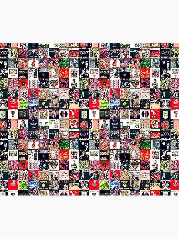 The New Wave Album Cover Collection Color Throw Blanket For Sale By