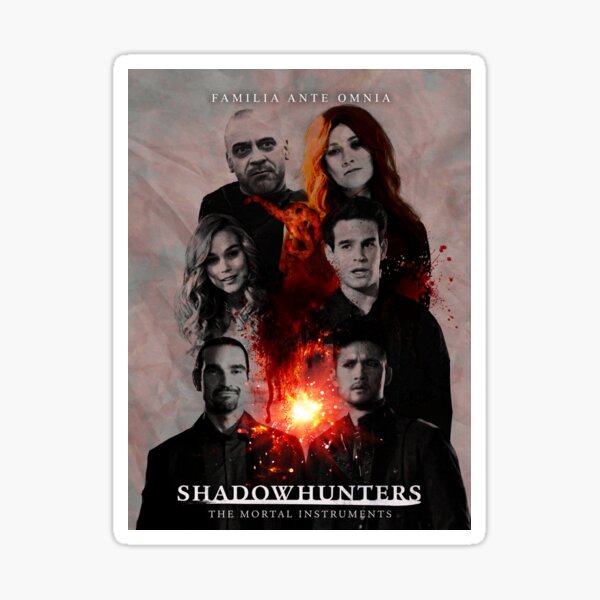 "Shadowhunters - Poster #27" Sticker for Sale by luckysarts | Redbubble