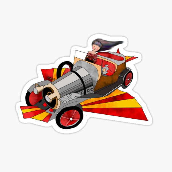 "Chitty Chitty Bang Bang" Sticker for Sale by Tatham | Redbubble