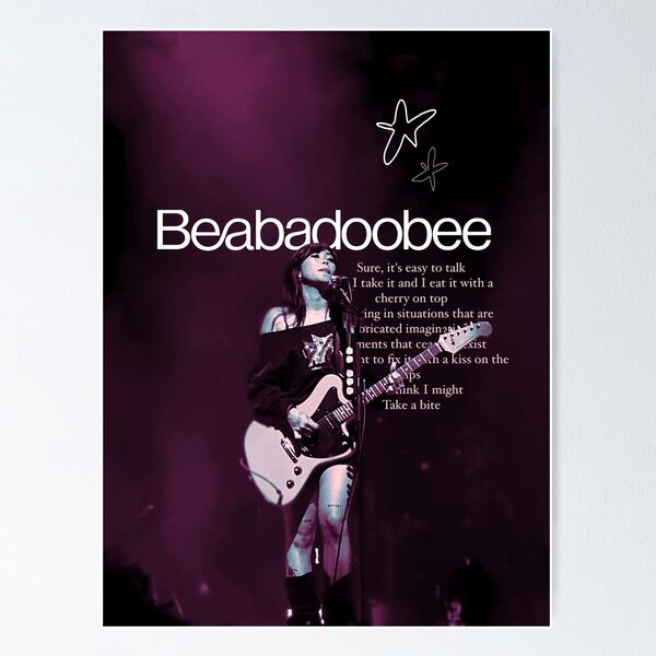 "Beabadoobee Poster" Poster for Sale by Jessdaniels | Redbubble