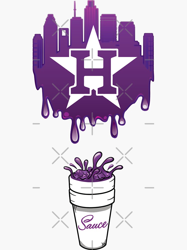 "Htown Sauce" Sticker for Sale by Designbyax | Redbubble