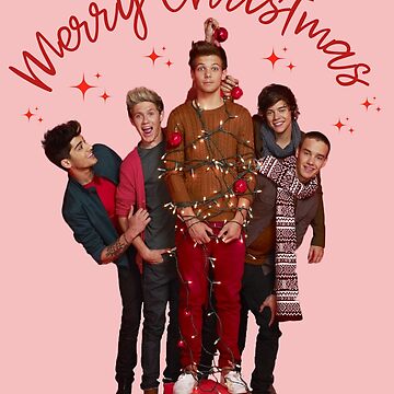 "Merry Christmas One Direction" Sticker for Sale by otyliadesign ...