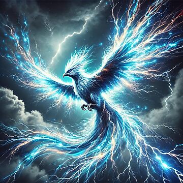 "Phoenix Fantasy Art | Electric Surge" Poster for Sale by Rizinator ...
