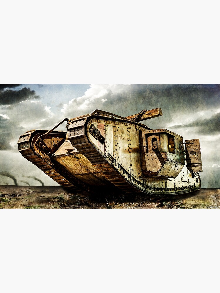 "Mark IV Male WWI tank" Canvas Print for Sale by WWestmoreland | Redbubble
