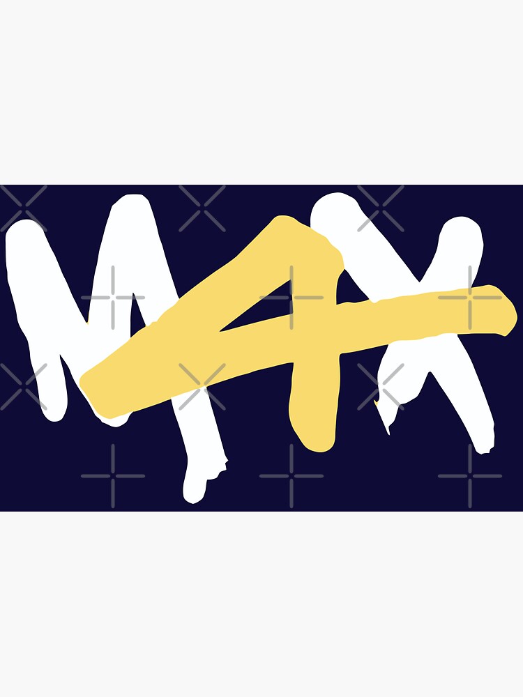 "Max Verstappen 2024 F1 World Champion M4X Formula 1 One" Sticker for ...