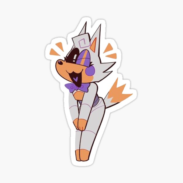 "Fnaf Lolbit | Five Nights at Freddy's" Sticker for Sale by Lottart ...