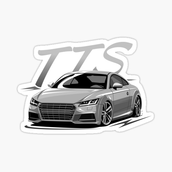 Audi Tt Stickers | Redbubble