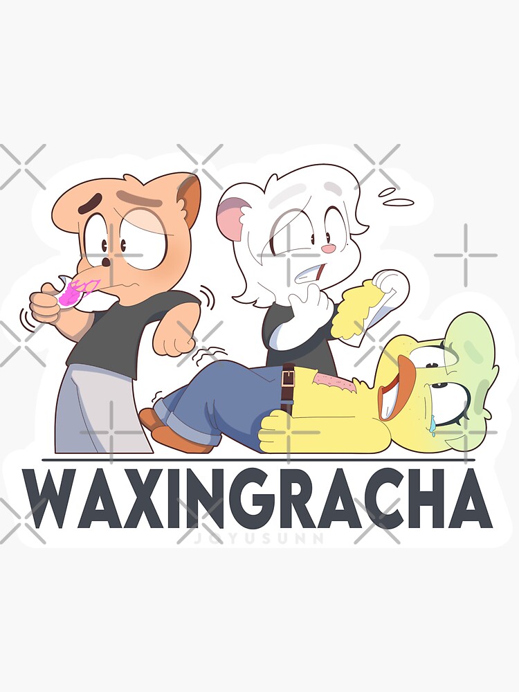 "SKZ SKZOO Waxing Racha han hyunjin felix" Sticker by joyusunn | Redbubble