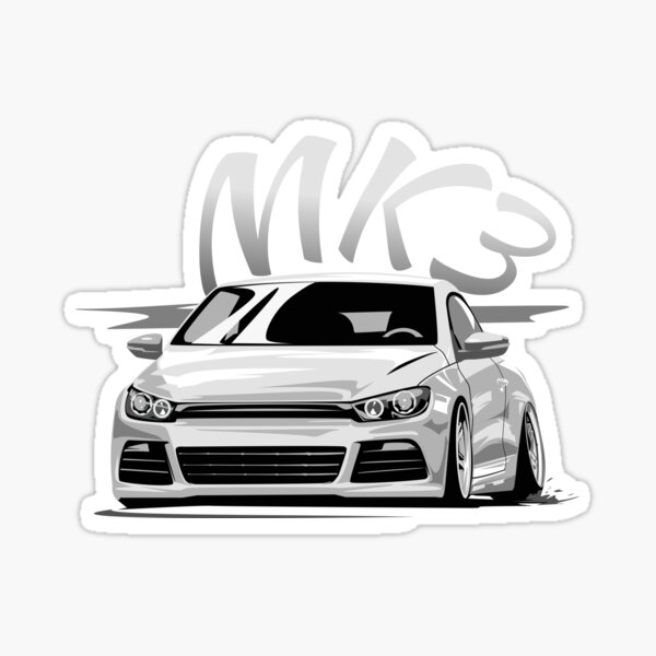 Vw Scirocco Stickers | Redbubble