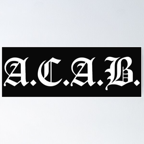 Hooligans Acab Logo A.C. A.B. Bauchtasche Gürteltasche Bag Hooligan