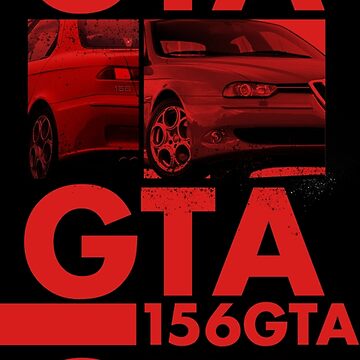 "The Alfa GTA a supercar italian stallion!" Sticker for Sale by ...