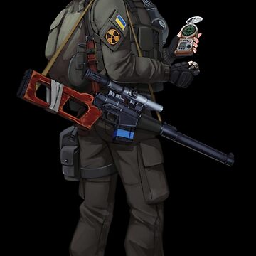 "S.T.A.L.K.E.R. Anime Loner - STALKER 2: Heart Of Chornobyl" Sticker ...