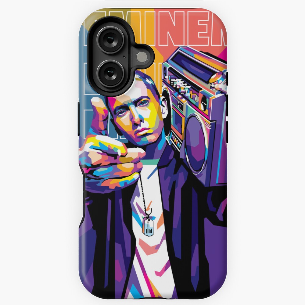 "Eminem in WPAP Style Colorful" Poster for Sale by Xezyy | Redbubble