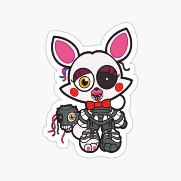 "Fnaf Mangle" Sticker for Sale by twee-teez | Redbubble