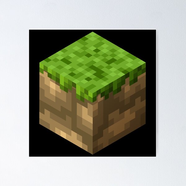 Minecraft Grass Block Logo