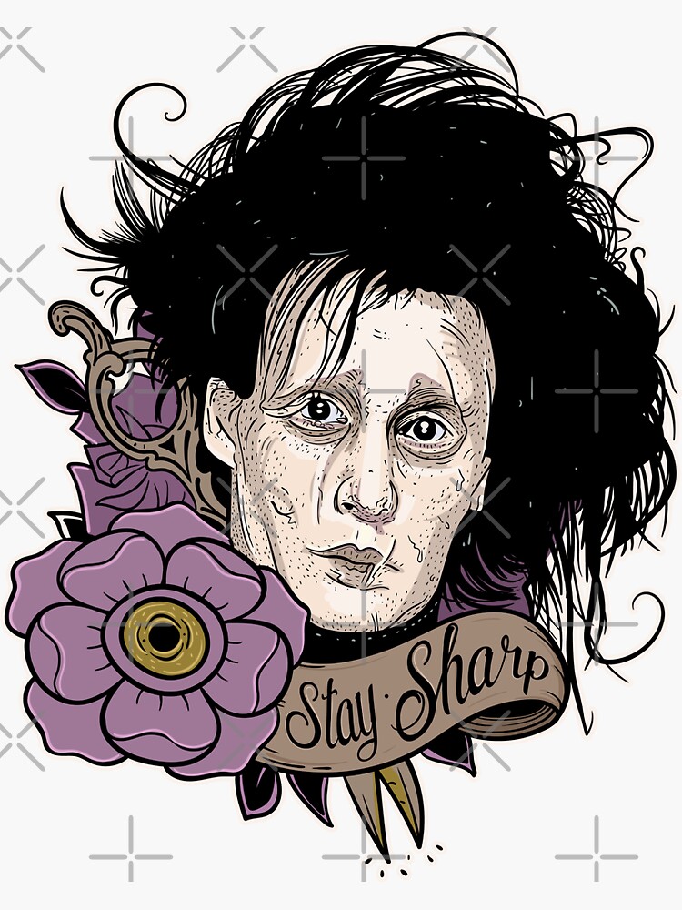 "Stay Sharp" Sticker by frajtgorski | Redbubble