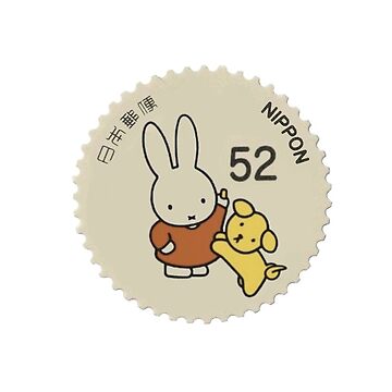 "miffy stamp" Sticker for Sale by 22fri | Redbubble