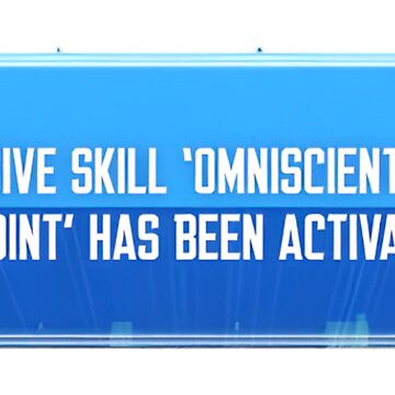 "ORV Exclusive Skill Textbox" Sticker for Sale by bihyung | Redbubble