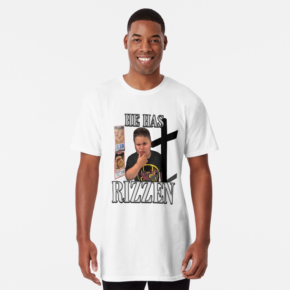 "Costco Guys The Rizzler He Has Rizzen Boom" Sticker for Sale by ...