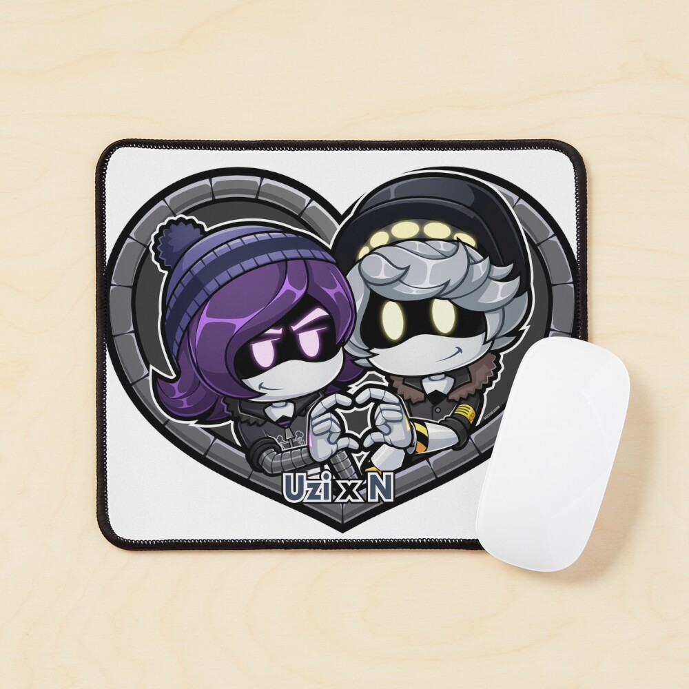 "ship Nuzi murder drones chibi" Sticker by vectordraw | Redbubble