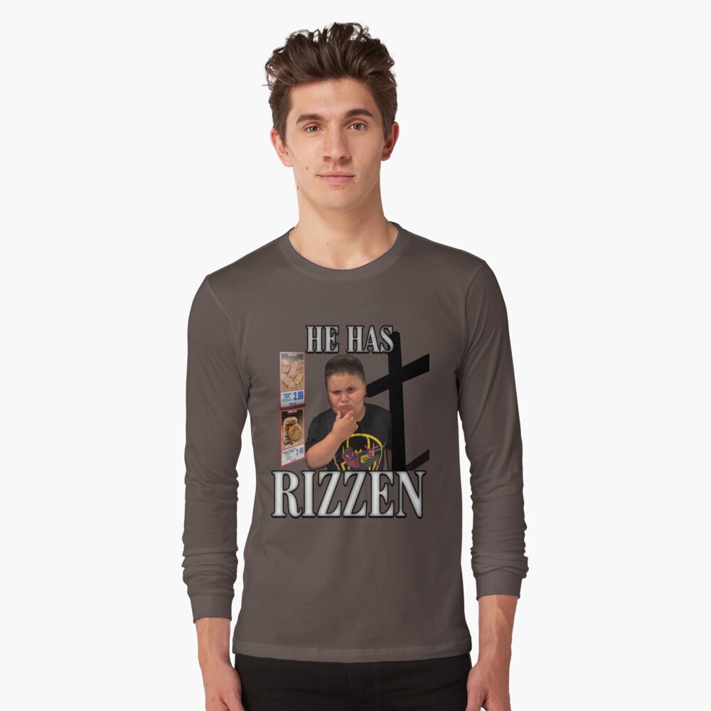 "Costco Guys The Rizzler He Has Rizzen Boom" Sticker for Sale by ...