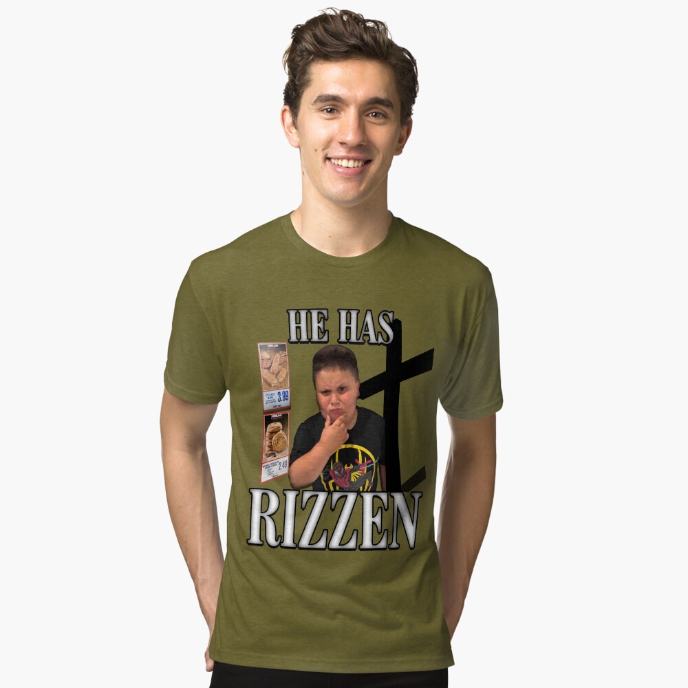 "Costco Guys The Rizzler He Has Rizzen Boom" Sticker for Sale by ...