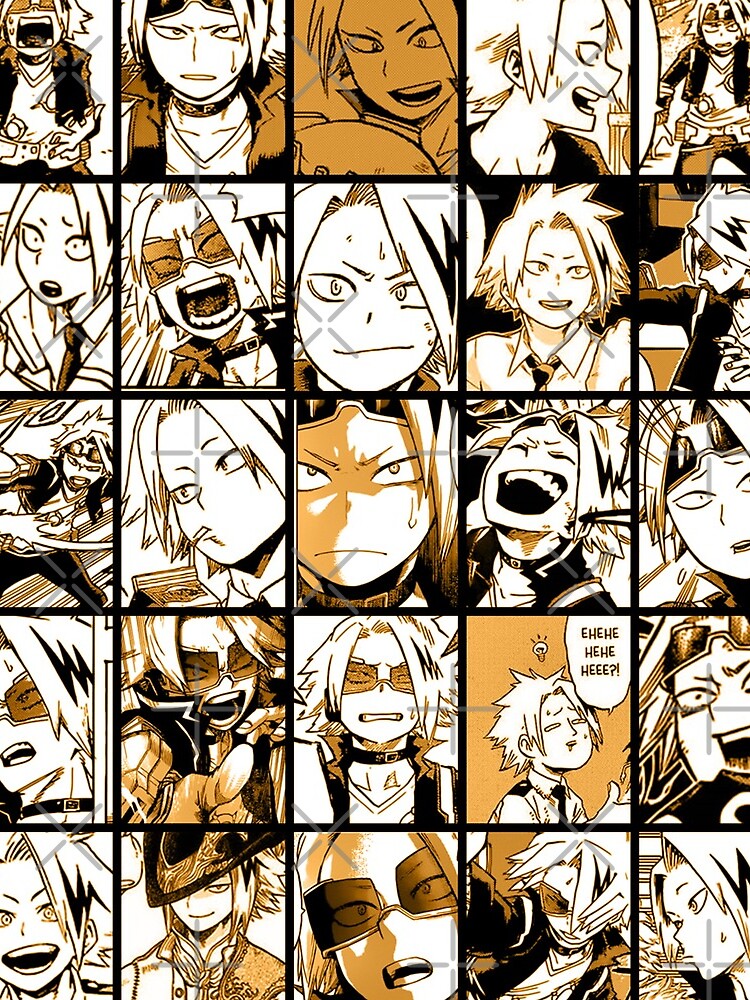 "BNHA Kaminari Denki collage" Mini Skirt by Angellinx3 | Redbubble