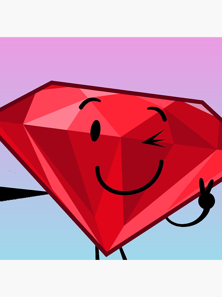 "Ruby peace sign" Sticker for Sale by Mizosis | Redbubble