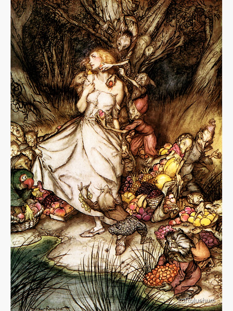 "Goblin Market poem by Christina Rossetti" Sticker for Sale by ...