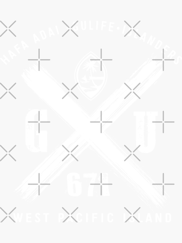 "Guam Shirt GU Life" Sticker by kimwellrena | Redbubble