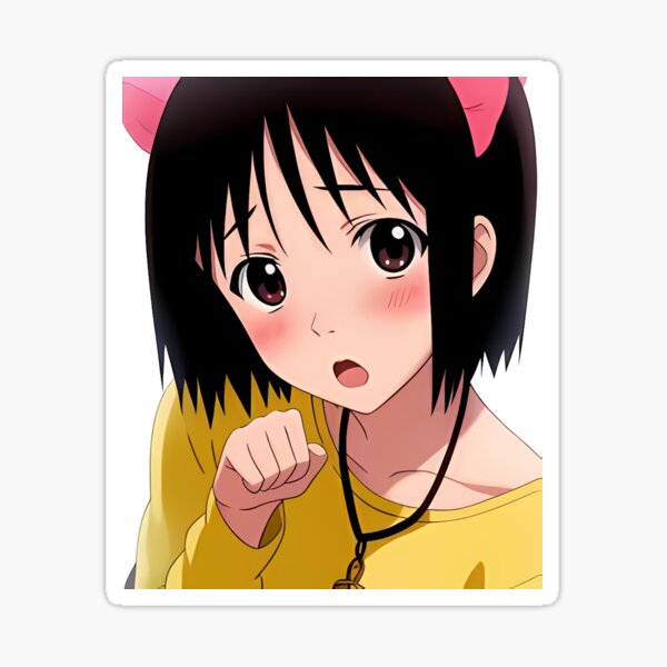 "Misaki Nakahara Doing a Cute Nya Cat Pose from Welcome to the NHK ...