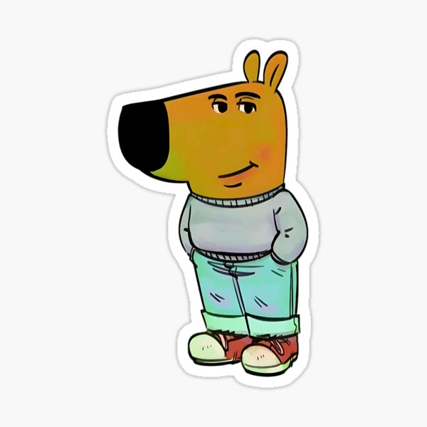 The Chill Guy”" Sticker for Sale by TeesTales | Redbubble