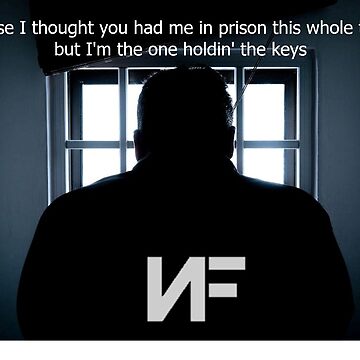 "NF intro III lyrics" Sticker for Sale by NathanJB | Redbubble