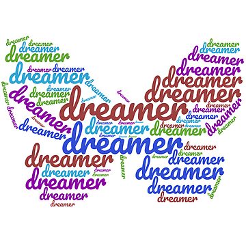 "Dreamer Butterfly" Sticker for Sale by IASD-Dream-Shop | Redbubble
