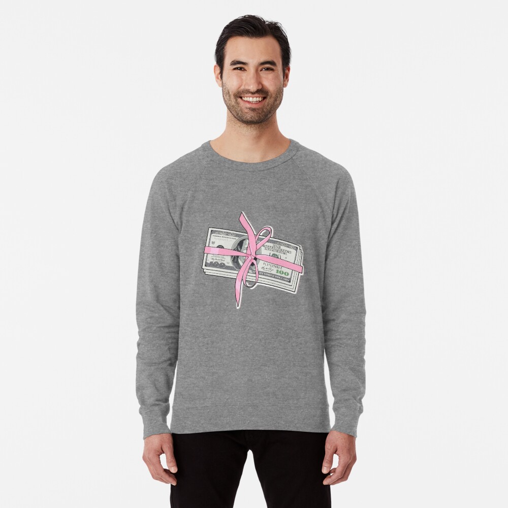 "Pink Money Stack Sticker – Coquette Aesthetic, Girly Luxury Design ...