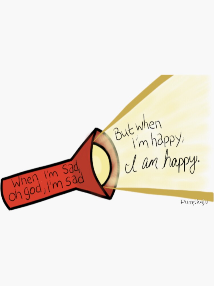 "Flashlight" Sticker by Pumpkaju | Redbubble