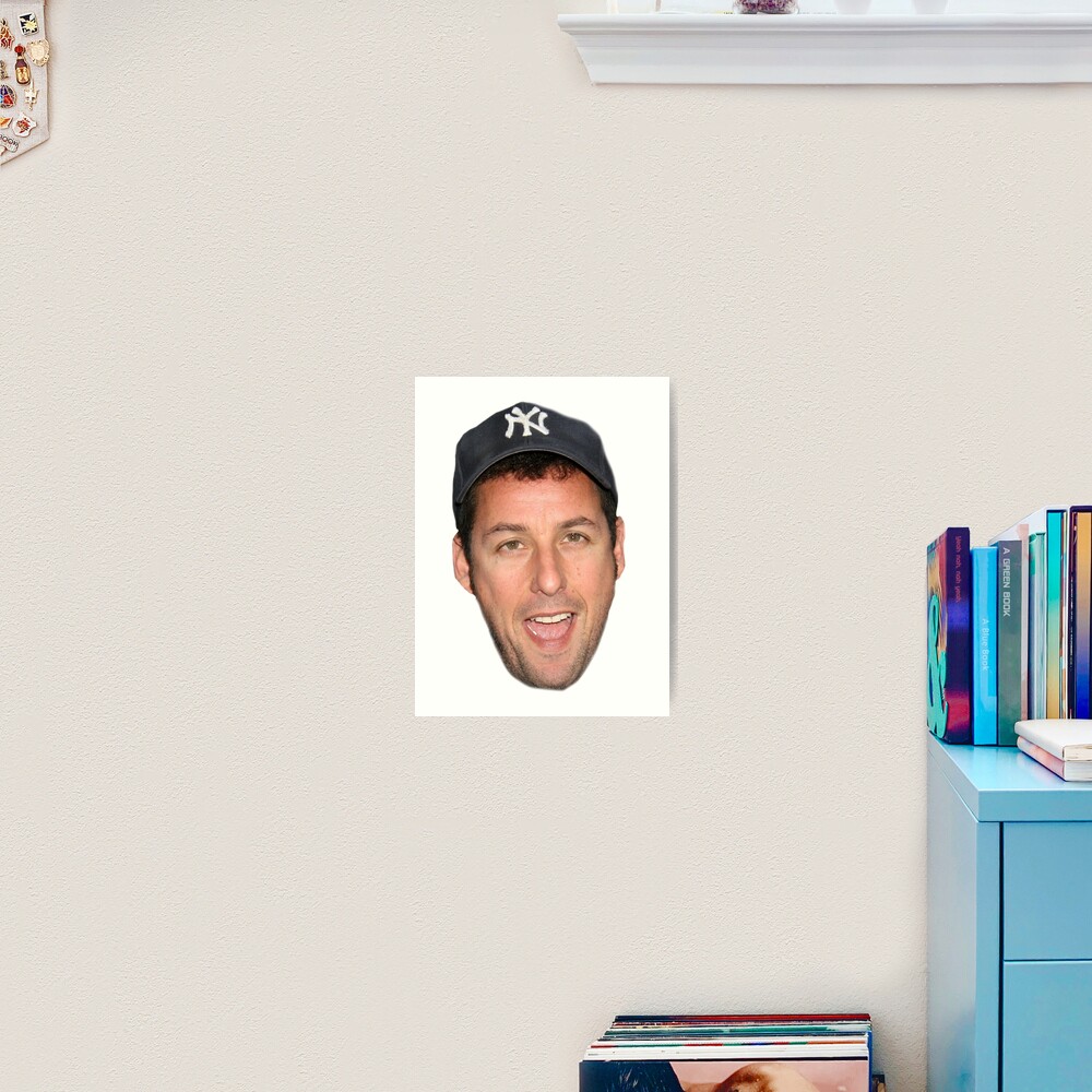 "Adam Sandler's Face" Art Print by PapaBadDad | Redbubble