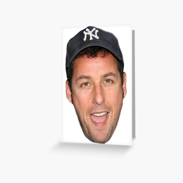 "Adam Sandler's Face" Greeting Card for Sale by PapaBadDad | Redbubble