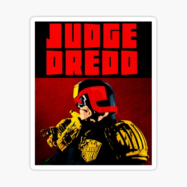 Judge Dredd Stickers | Redbubble
