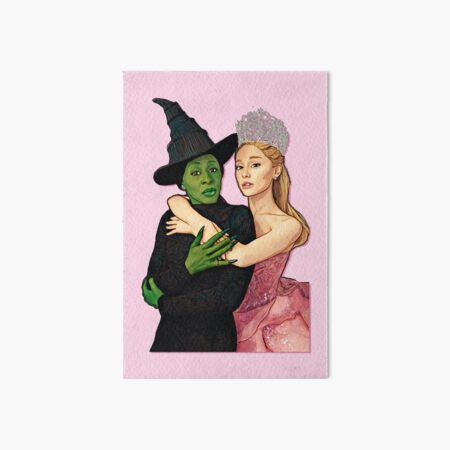 "Wicked Movie Glinda and Elphaba" Art Board Print for Sale by ...