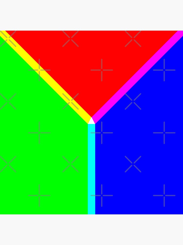 "RGB" Sticker for Sale by Zeeph | Redbubble