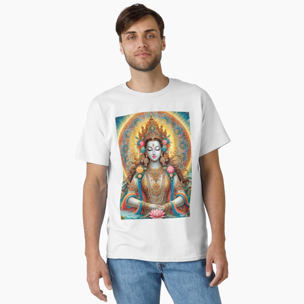 "Green Tara: The Protector and Liberator in Buddhist Art" Sticker for ...