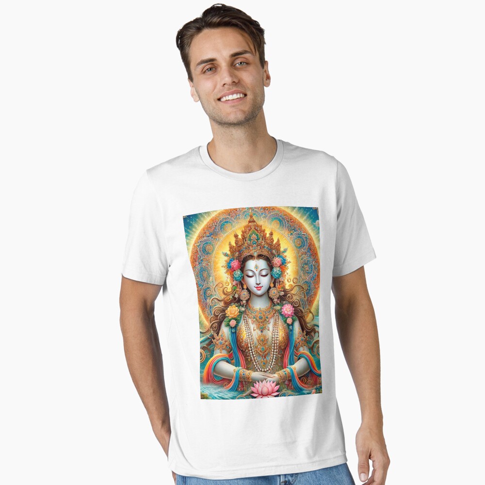 "Green Tara: The Protector and Liberator in Buddhist Art" Sticker for ...